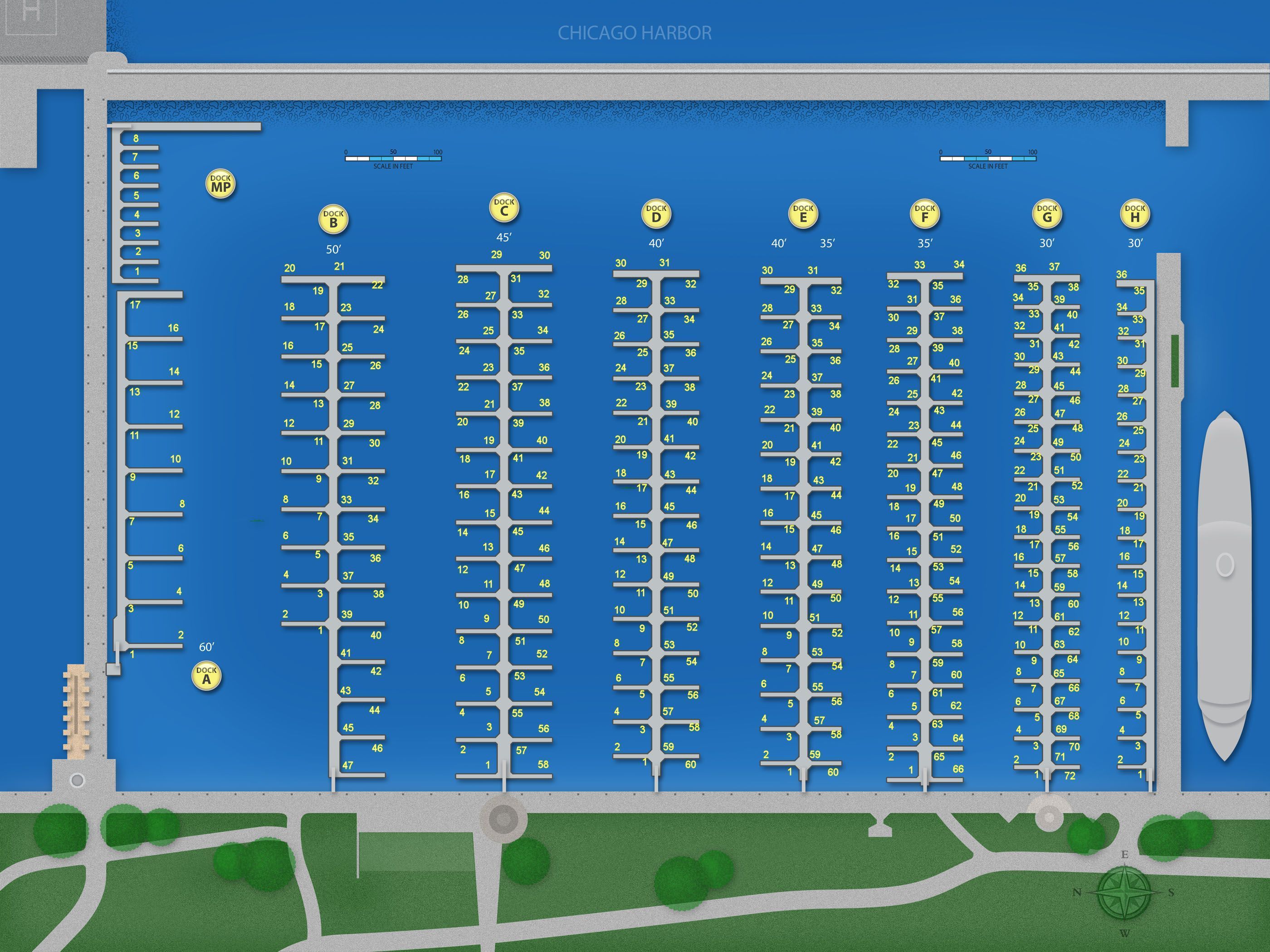 DuSable - Chicago Harbors